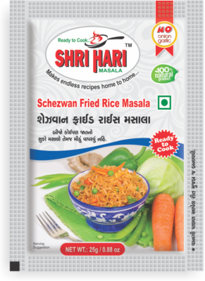 Schezwan Fried Rice Masala (25gm) - Shri Hari Masala